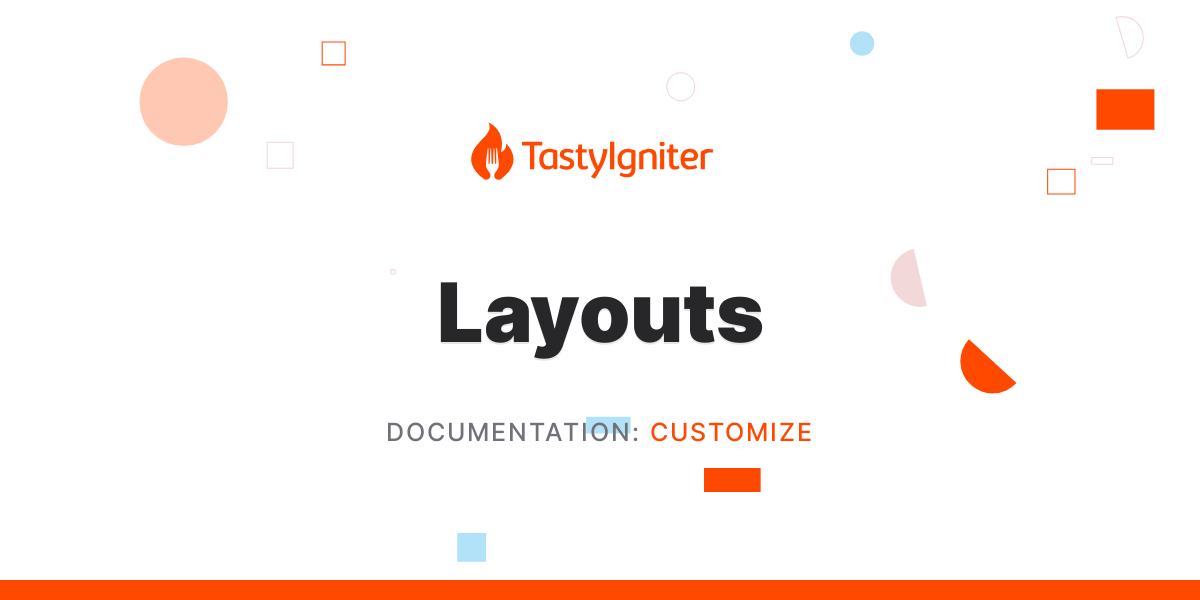Layouts - TastyIgniter Documentation