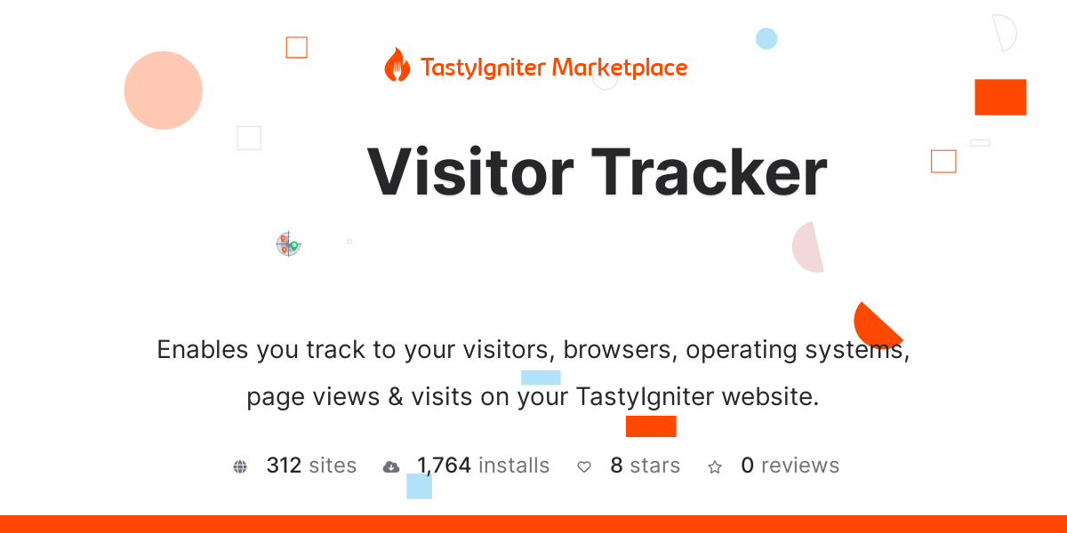 Visitor Tracker - Extensions - TastyIgniter Marketplace